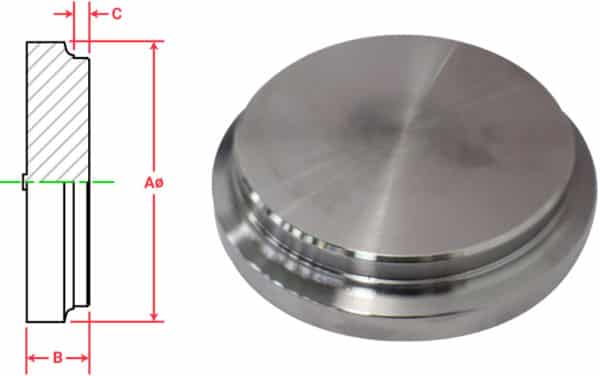 Heavy-Duty Base Plate End Caps for Hydraulic Cylinders